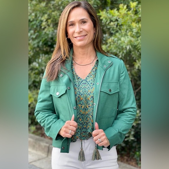 Liverpool | Jackets & Coats | Liverpool Los Angeles Utility Crop Jacket ...